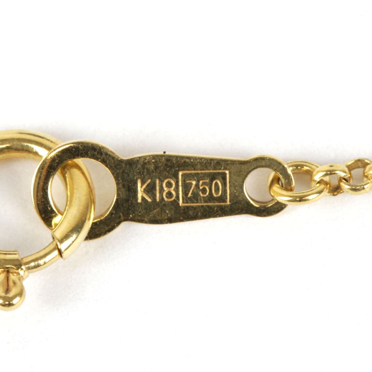 Yahoo!オークション - 『USED』 K18/ダイヤモンド ネックレス ダイヤモ...