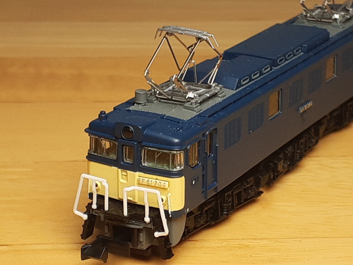 Yahoo!オークション - ジャンクA0230国鉄EF61-204マイクロエース鉄道模...