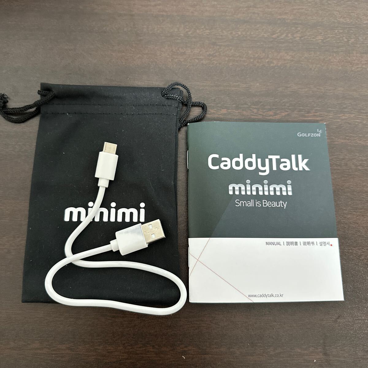 Yahoo!オークション - 【未使用に近い】キャディトーク minimi ゴルフ...