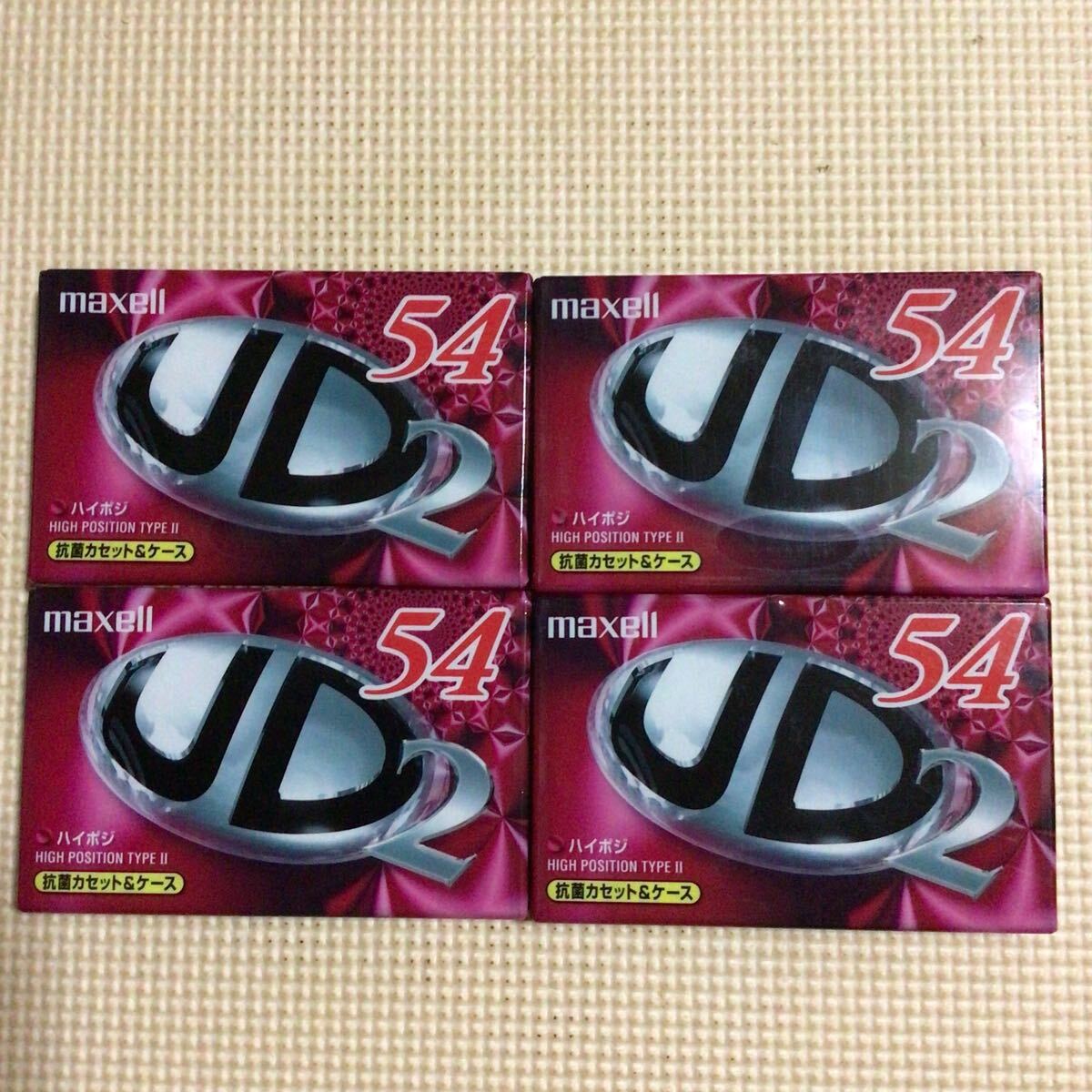 Yahoo!オークション - maxell UD2 54 ハイポジション カセットテープ4...