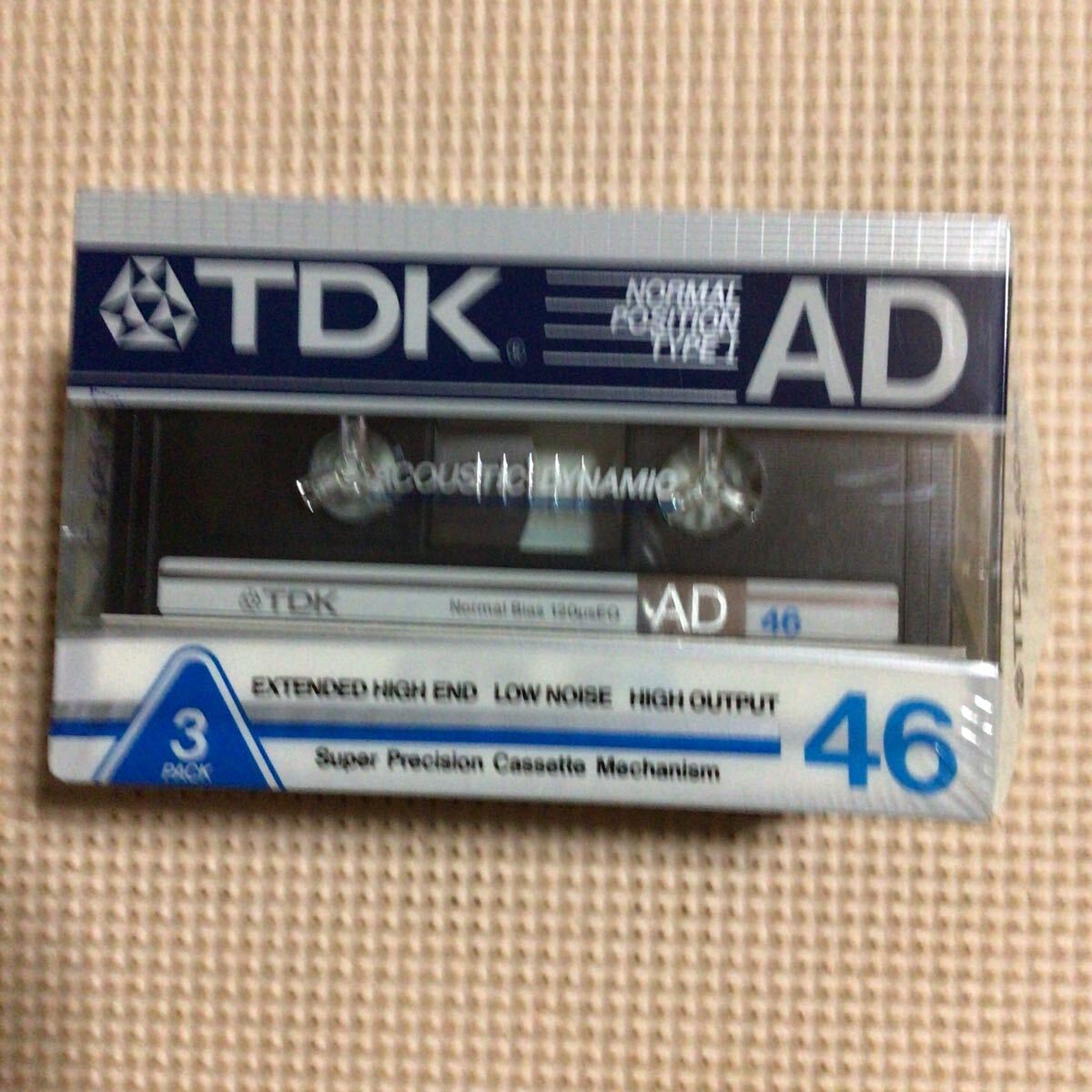Yahoo!オークション - TDK AD 46 3パック ノーマルポジション カセット...