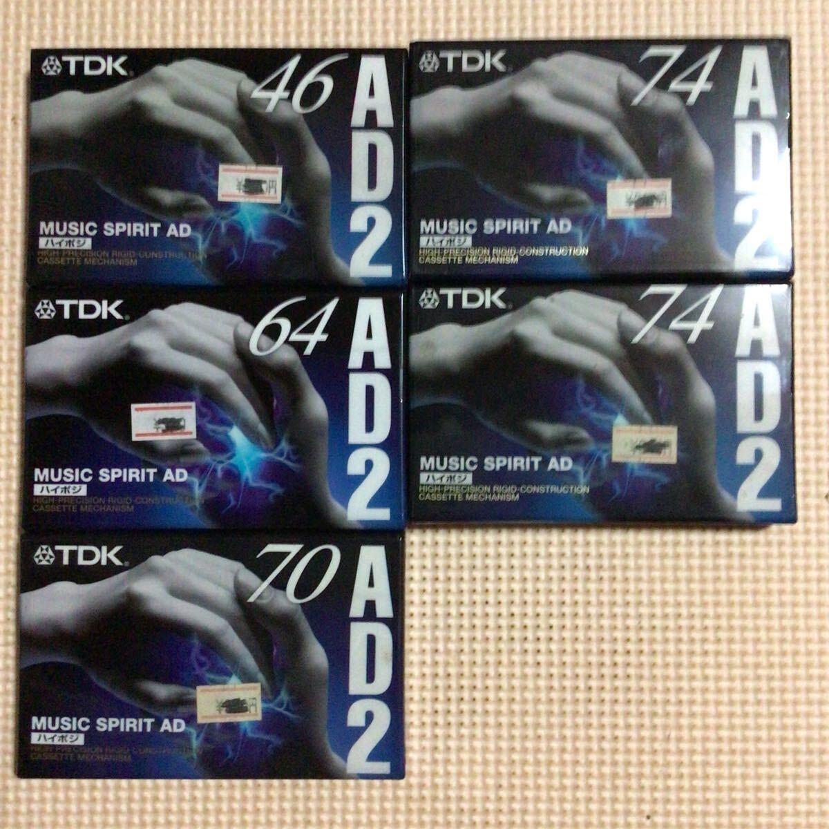 Yahoo!オークション - TDK AD2 46.64.70.74x2 ハイポジション カセット...