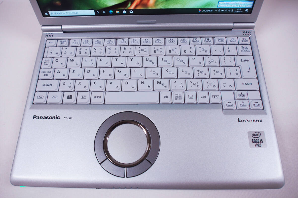 1円 累積2600時間 LTE バッテリー良好 10世代i5 Let's note CF-SV9RFLVS i5-10310U 8G SSD256G 12.1インチWUXGA Wi-Fi6 ...