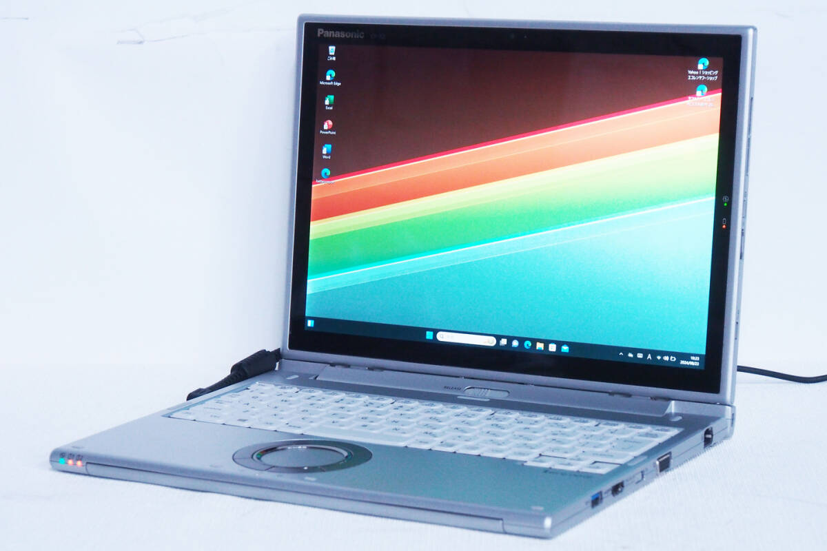 1円 Windows11 Office キーボード脱着可能2in1 薄型軽量 Let's note CF-XZ6RD4VS i5-7300U 8G SSD256G 高解像度12型QHD 顔認証 ...