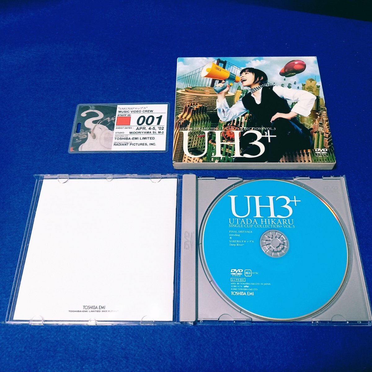 Yahoo!オークション - [美品 DVD] 宇多田ヒカル UH3+ SINGLE CLIP COLL...