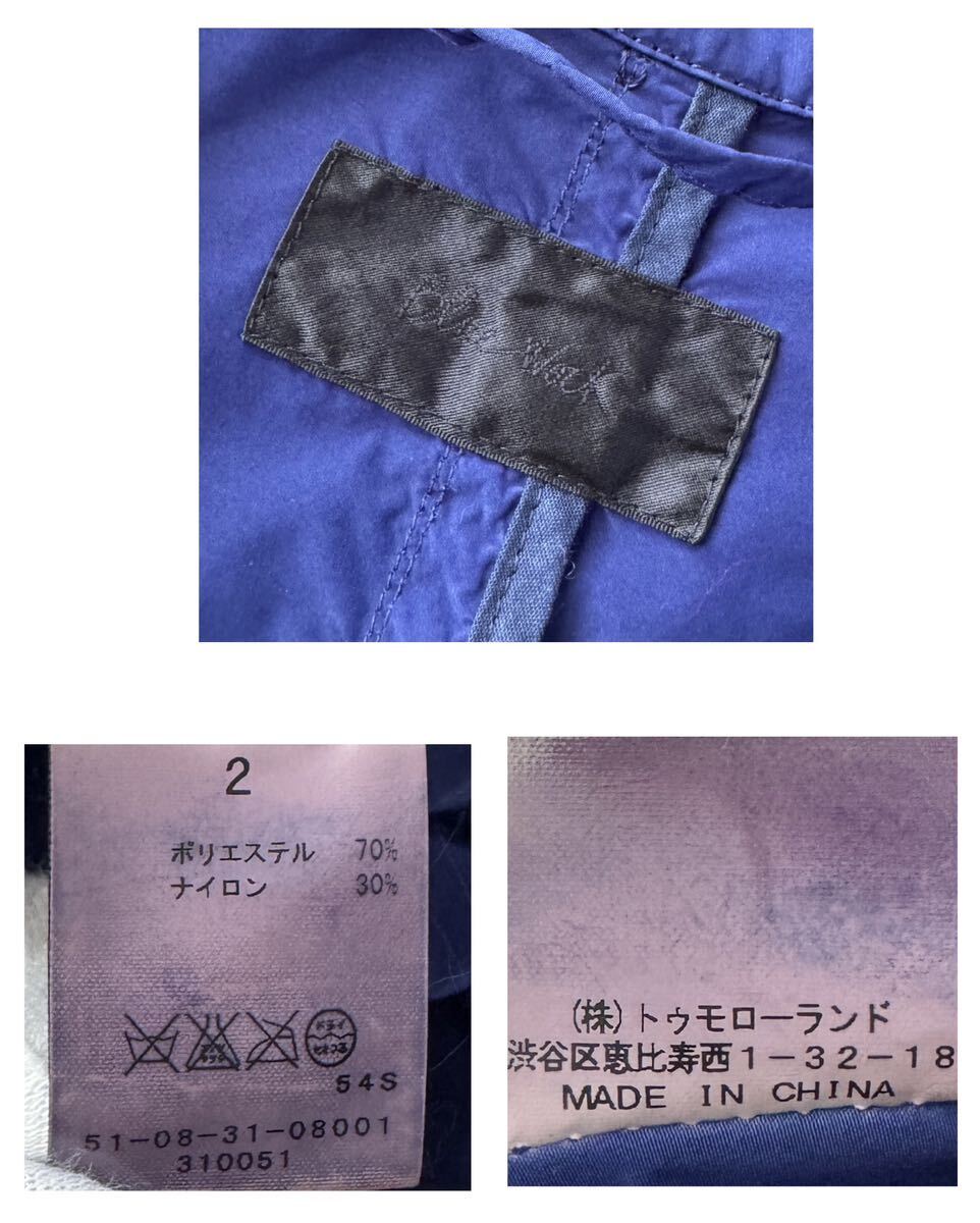 Yahoo!オークション - C531 BLUE WORK ブルーワーク TOMORROWLAND トゥ...