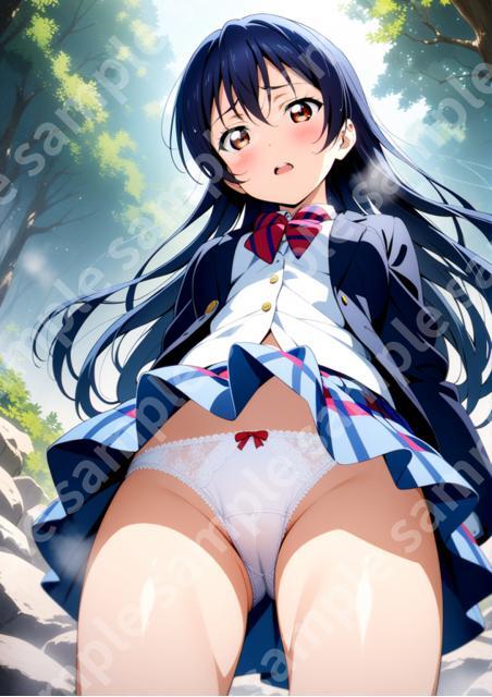 Yahoo!オークション - A0107 【1点物・超高品質】ラブライブ 園田海未 ...