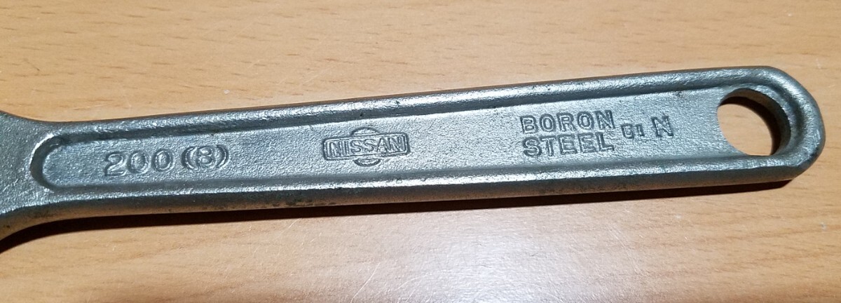 Yahoo!オークション - 6465-5 NISSAN KTC 二重丸京 200mm モンキーレン...