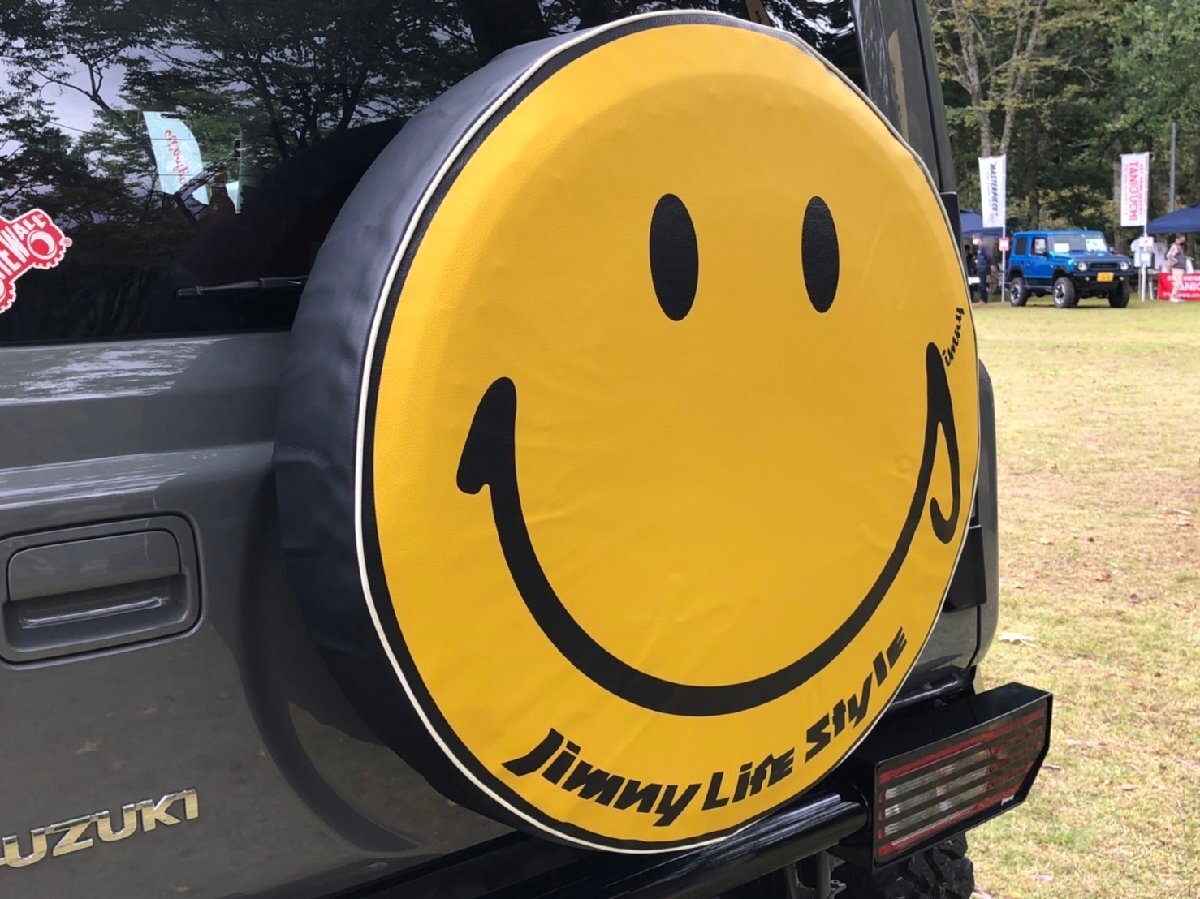 Yahoo!オークション - JB64/JB74 タイヤカバー(ニコちゃん) ジムニー ...