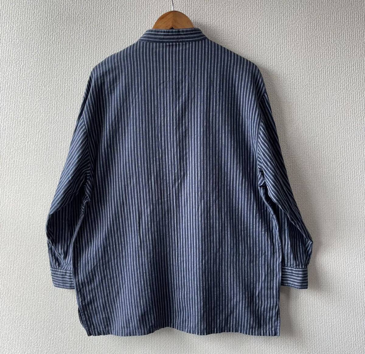 Yahoo!オークション - ヨーロッパ 古着 DWSHOP ボンドカラー ストライ...