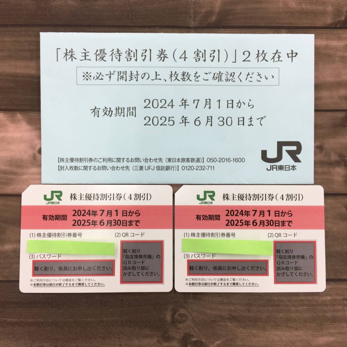 Yahoo!オークション - ‡0783 JR東日本 株主優待割引券 2枚セット 有効...