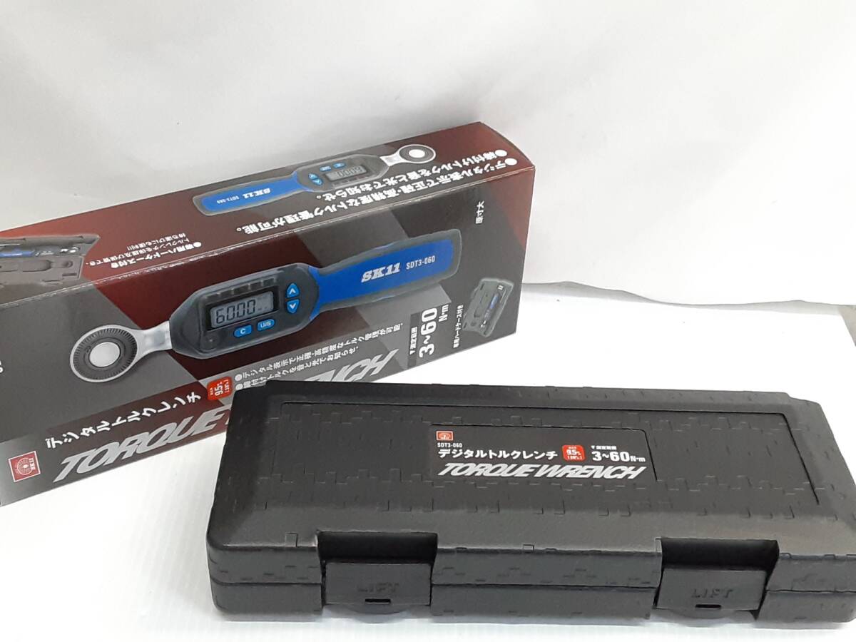 § B28766 SK11 デジタルトルクレンチ SDT3-060 差込角9.5mm 測定範囲3~60N m 通電確認済み(トルクレンチ)｜売買されたオークション情報、yahooの商品情報を ...