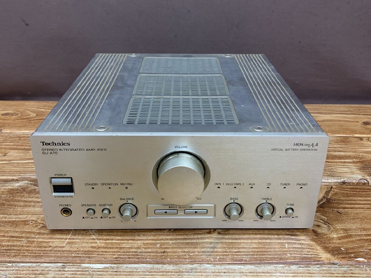 Yahoo!オークション - 【W9-7007】Technics テクニクス SU-A70 アンプ ...