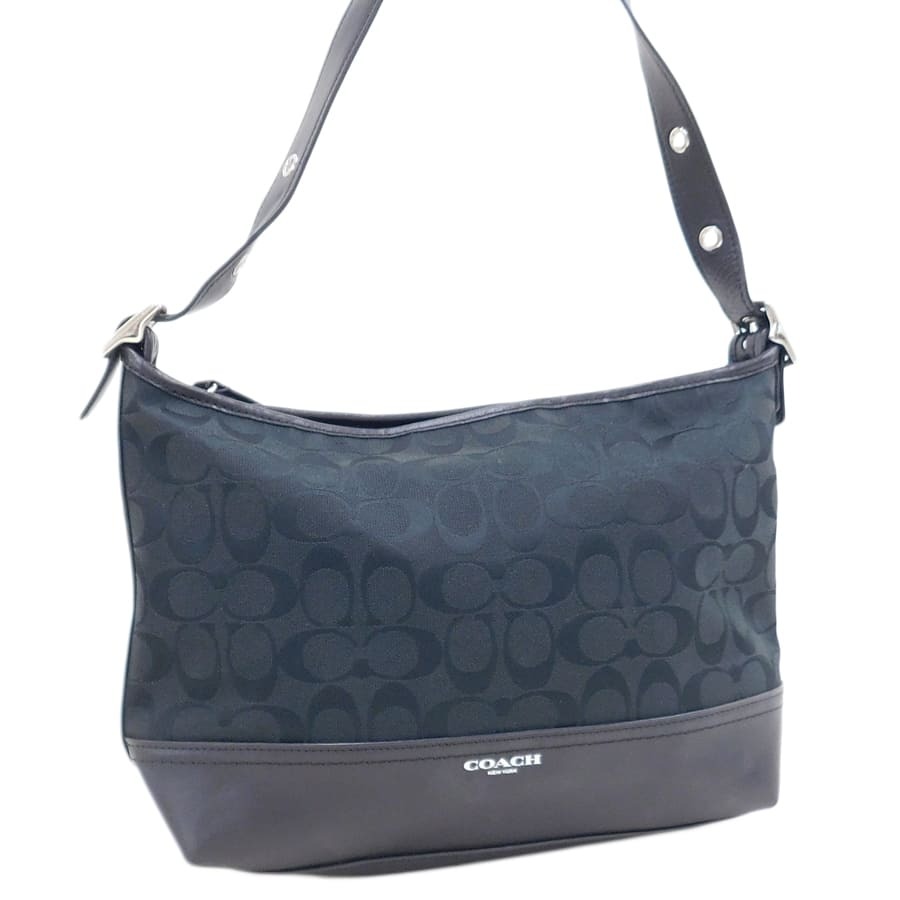 Yahoo!オークション - 1円 極美品 コーチ ショルダーバッグ F54339 ブ...