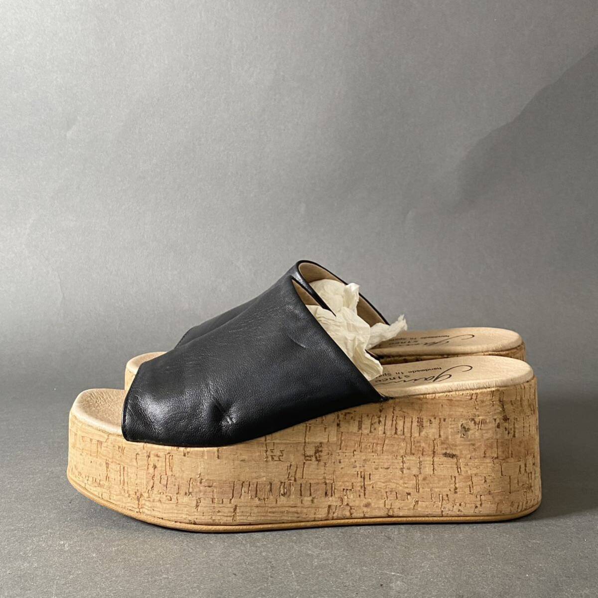 Yahoo!オークション - h9 Gaimo ガイモ ウエッジソール サンダル 厚底 ...