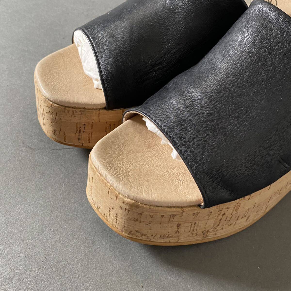 Yahoo!オークション - h9 Gaimo ガイモ ウエッジソール サンダル 厚底 ...