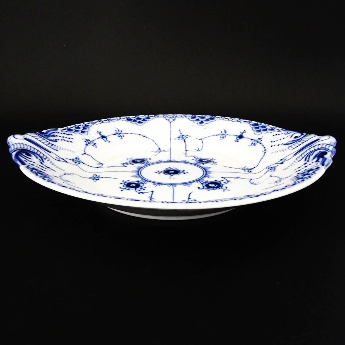 Yahoo!オークション - ロイヤルコペンハーゲン ブルーフルーテッドハー...