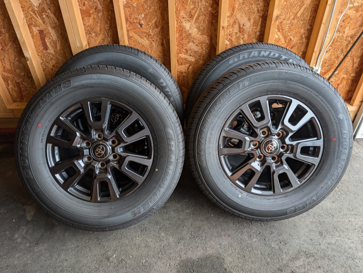 Yahoo!オークション - ランドクルーザー250 VXディーゼル 純正タイヤホ...