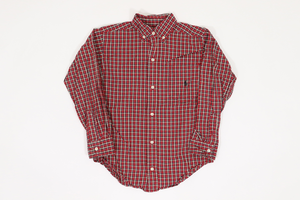 Yahoo!オークション - 古着 K419 6サイズ シャツ polo ポロ ラルフロー...