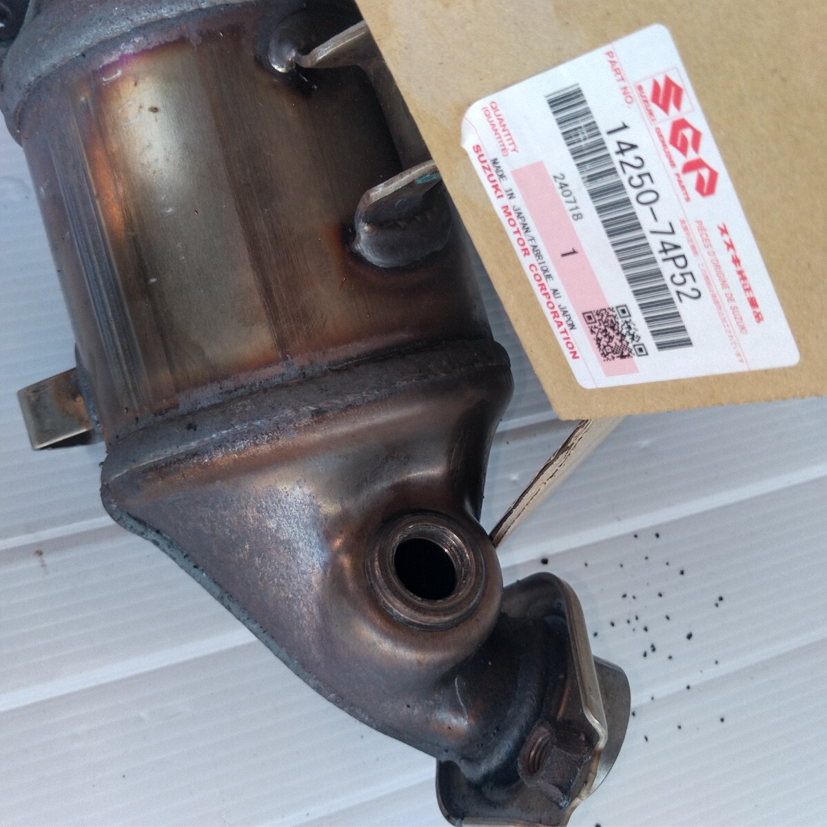 Yahoo!オークション - MK53 スペーシアカスタム 触媒 キャタライザー