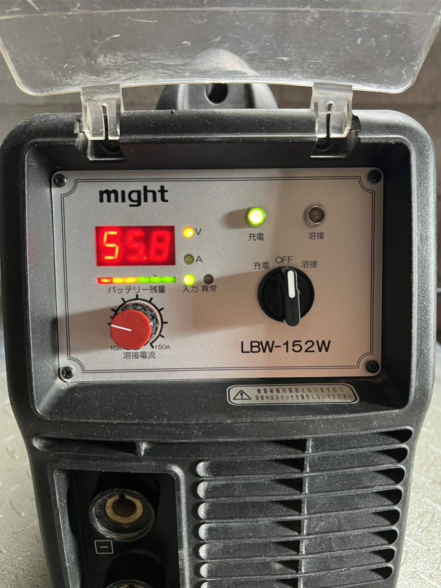 Yahoo!オークション - MIGHT マイト工業 100V リチウムバッテリー溶接...