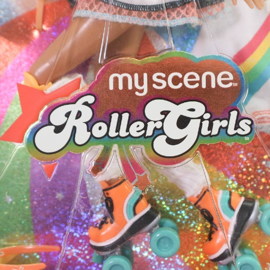 Yahoo!オークション - 美品 MATTEL マテル My Scene Roller Girls バー...
