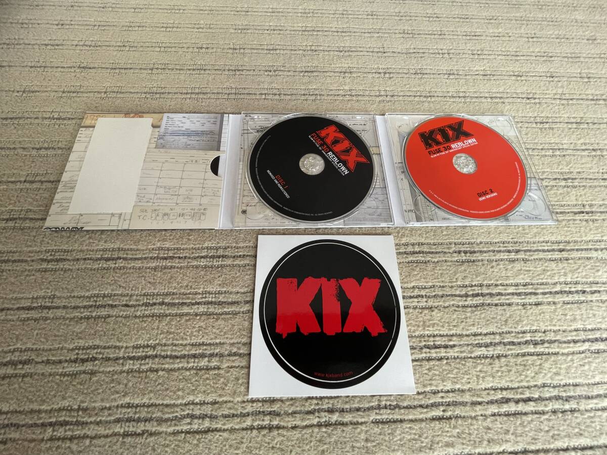 Yahoo!オークション - 【入手困難・貴重盤】KIX キックス/FUSE 30 REBL...