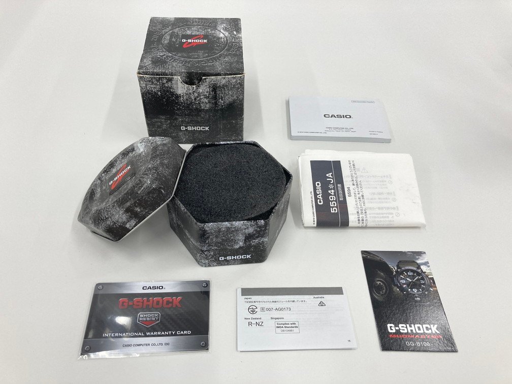 Yahoo!オークション - CASIO カシオ G-SHOCK GG-B100 5594 稼働【CHAL2...