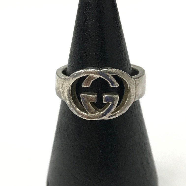 Yahoo!オークション - GUCCI グッチ GG 925 4.8g リング 箱付き レディ...