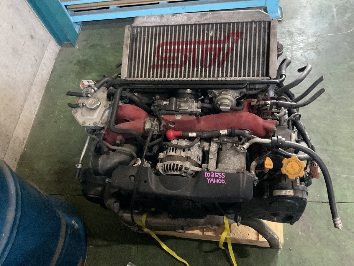Yahoo!オークション - スバル インプレッサ GDB EJ20 エンジン STi H16...
