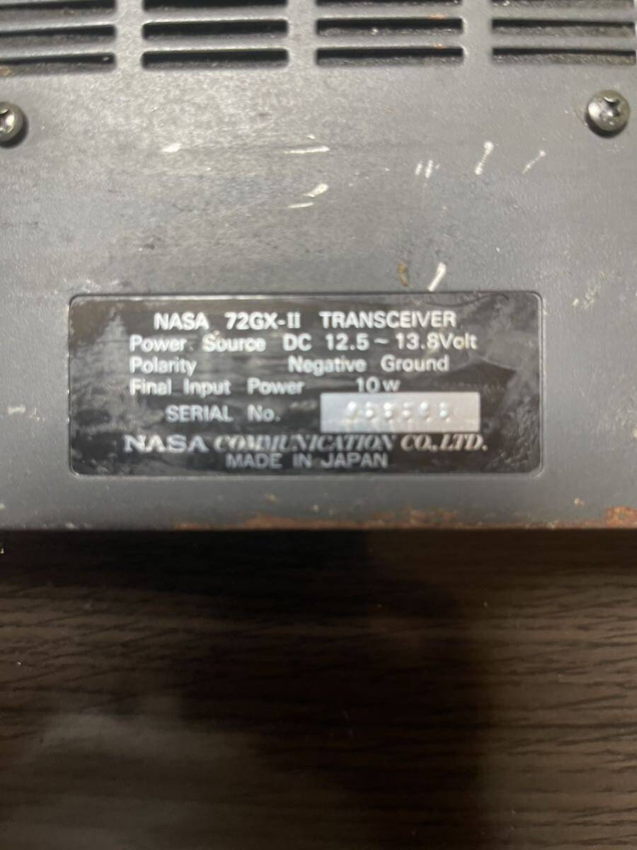 Yahoo!オークション - NASA72GX-2 アマチュア無線 NASA.オーフナ CB無...
