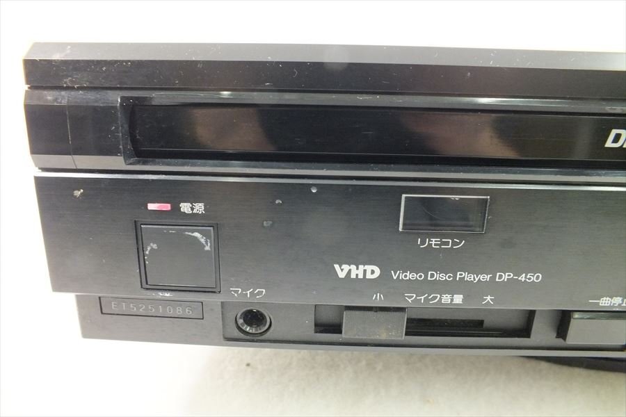 Yahoo!オークション - National ナショナル DP-450 VHDプレーヤー 中...