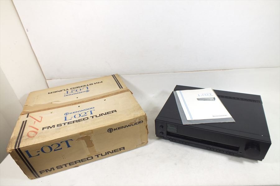 Yahoo!オークション - KENWOOD ケンウッド L-02T FMチューナー 中古 ...
