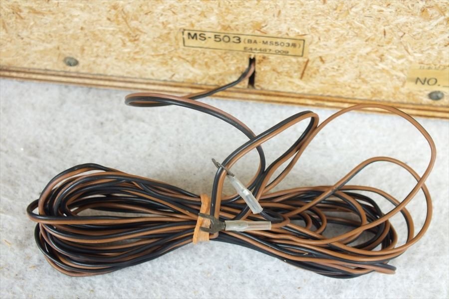 Yahoo!オークション - Victor ビクター MS-503 スピーカー 音出し確認...