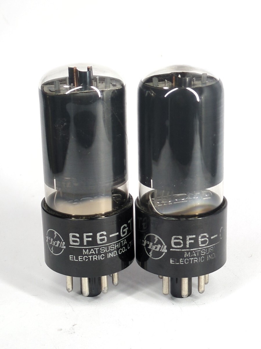 松下電器 6F6-GT 2本 測定データあり マッチドペア MATSUSHITA 真空管 18789(真空管)｜売買されたオークション情報、yahooの商品情報をアーカイブ公開 ...