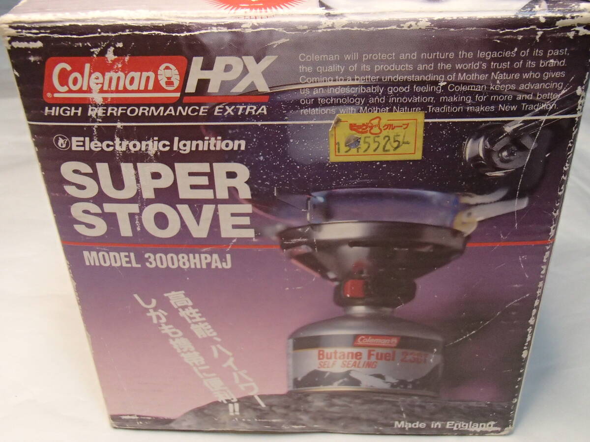 Yahoo!オークション - Coleman コールマン SUPER STOVE MODEL 3008HPAJ