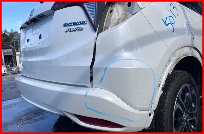 Yahoo!オークション - ヴェゼル RU4 リアバンパー 管理番号 5013