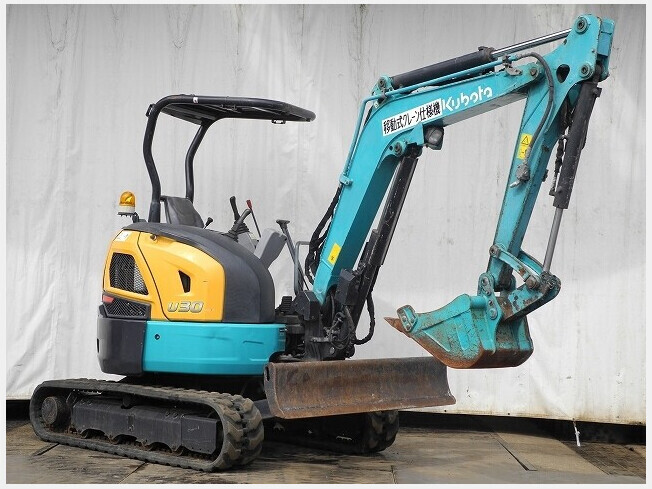 ミニ油圧ショベル ミニユンボ クボタ U-30-6 2015年 1 738h U-30-6 クボタ 配管クレーン機 ゴム脚 固(建設機械、重機)｜売買されたオークション情報、yahooの商品 ...