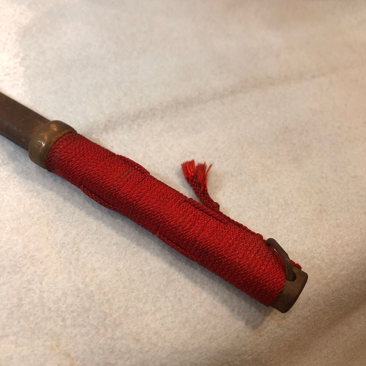 Yahoo!オークション - 時代武具 無銘 鉄製 十手 全長44cm 重630g・兜割...