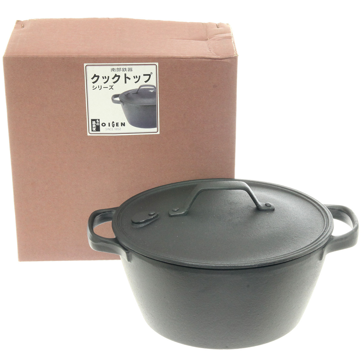 Yahoo!オークション - 【未使用品】 南部盛栄堂 OIGEN 南部鉄器 クック...