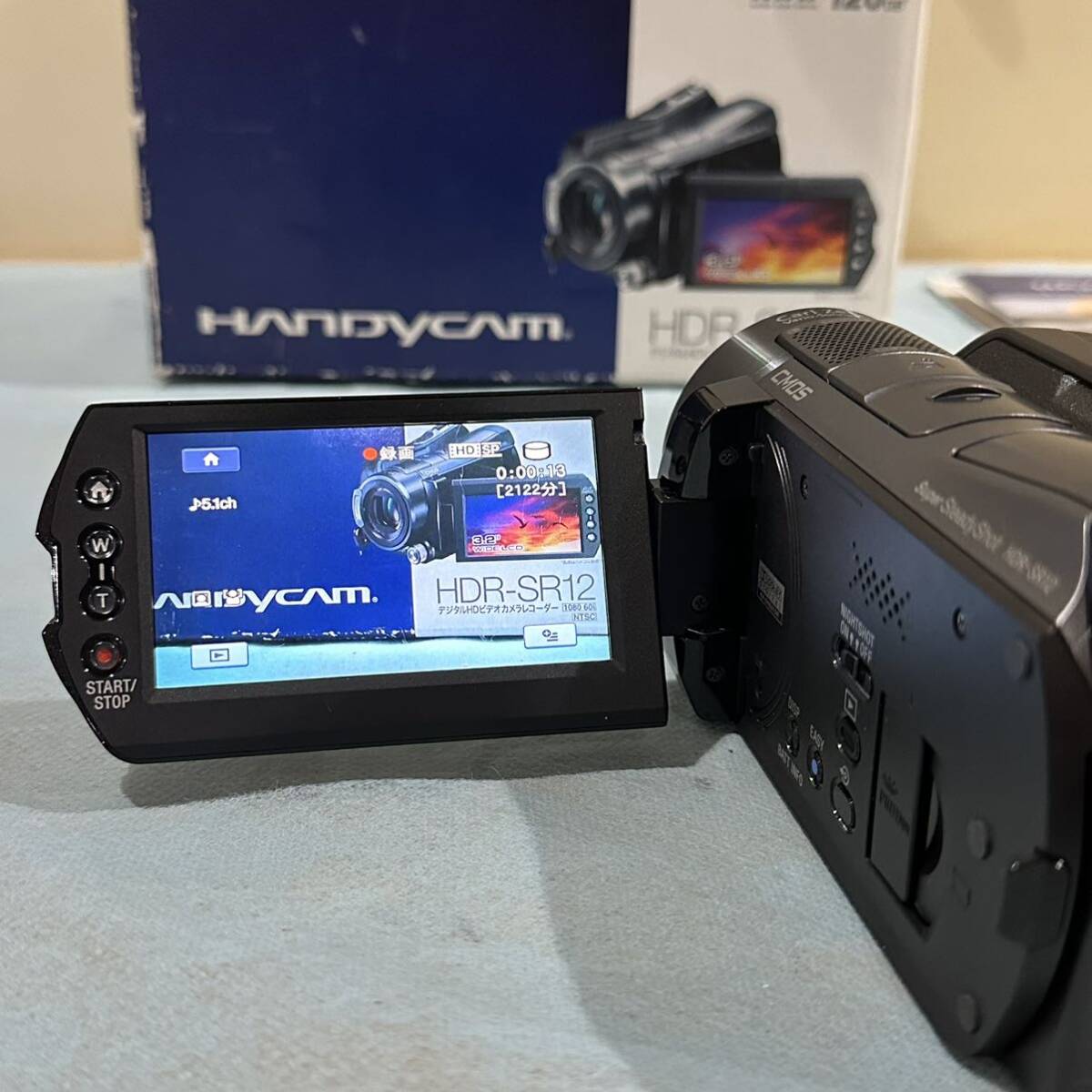 Yahoo!オークション - ソニー SONY HDR-SR12 デジタルビデオカメラ 付...