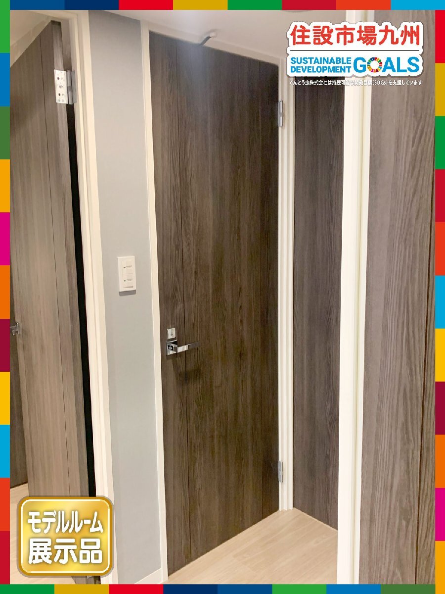 Yahoo!オークション - 【福岡】W690 室内ドア 枠・把手付き 枠内内 W69...