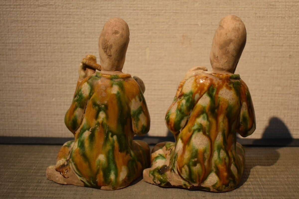 Yahoo!オークション - 【GE】M742【コレクター所蔵品】時代 唐三彩楽器...