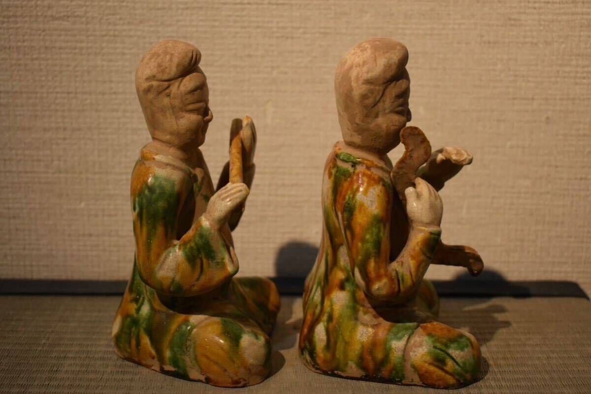 Yahoo!オークション - 【GE】M742【コレクター所蔵品】時代 唐三彩楽器...