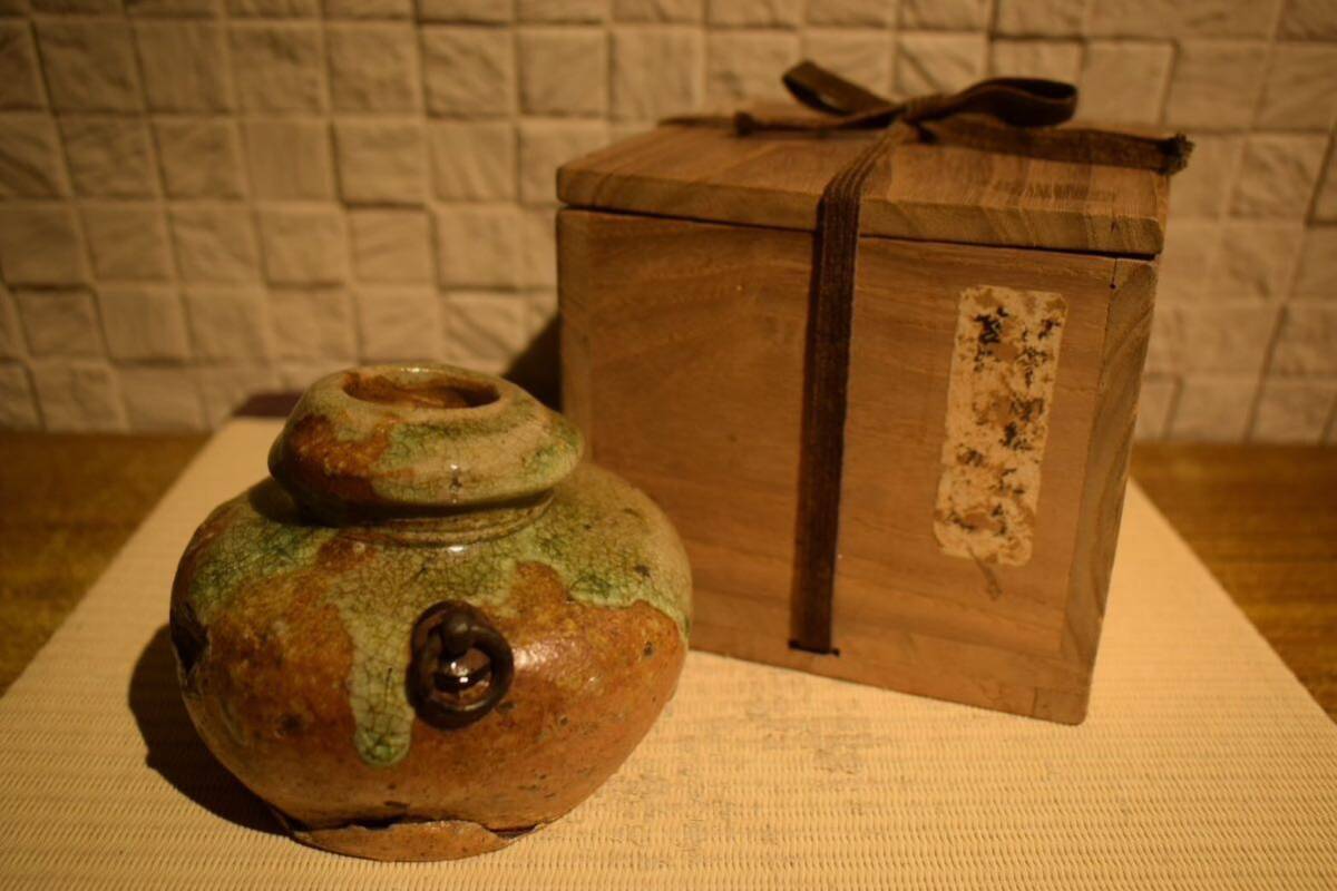 Yahoo!オークション - 【GE】Z992【コレクター所蔵品】時代 伊賀花入/...