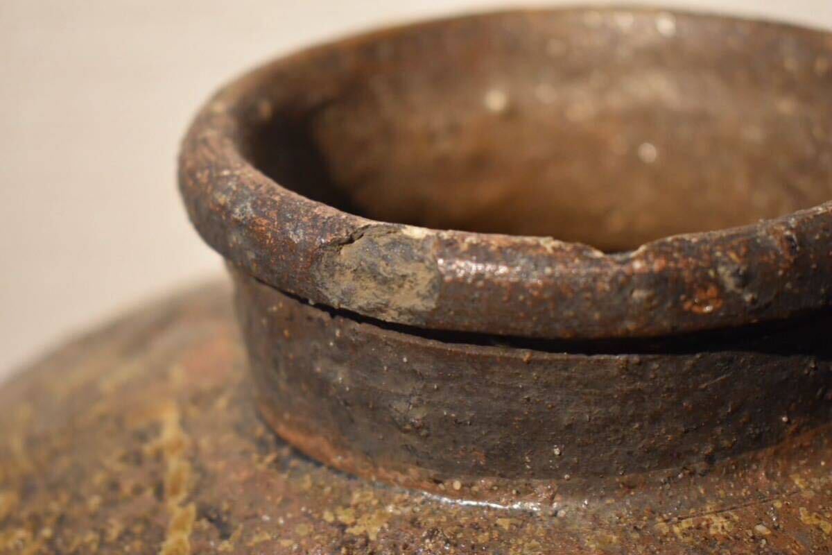 Yahoo!オークション - 【GE】E953【コレクター所蔵品】時代 丹波焼大壺...