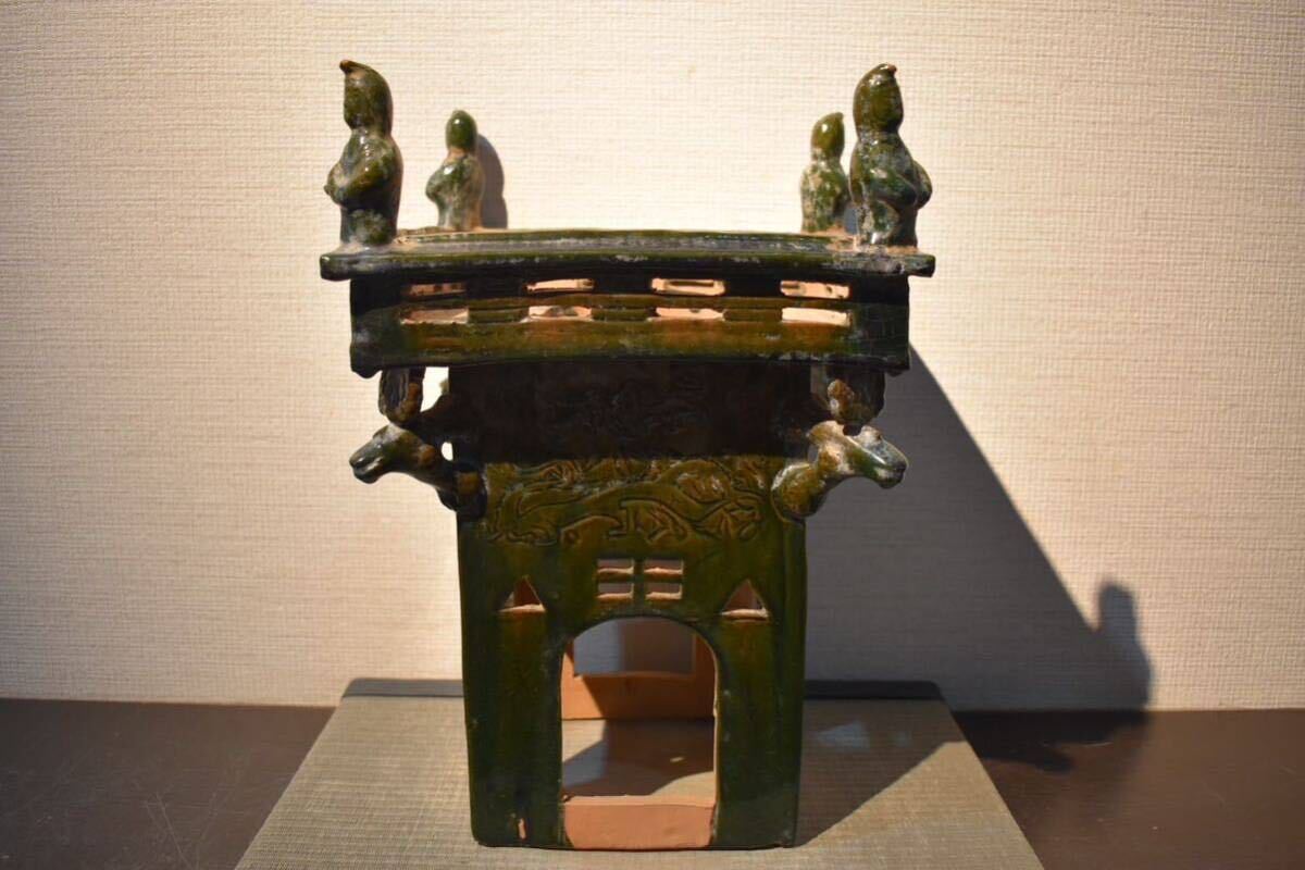 Yahoo!オークション - 【GE】M830【コレクター所蔵品】漢時代 緑釉置物...