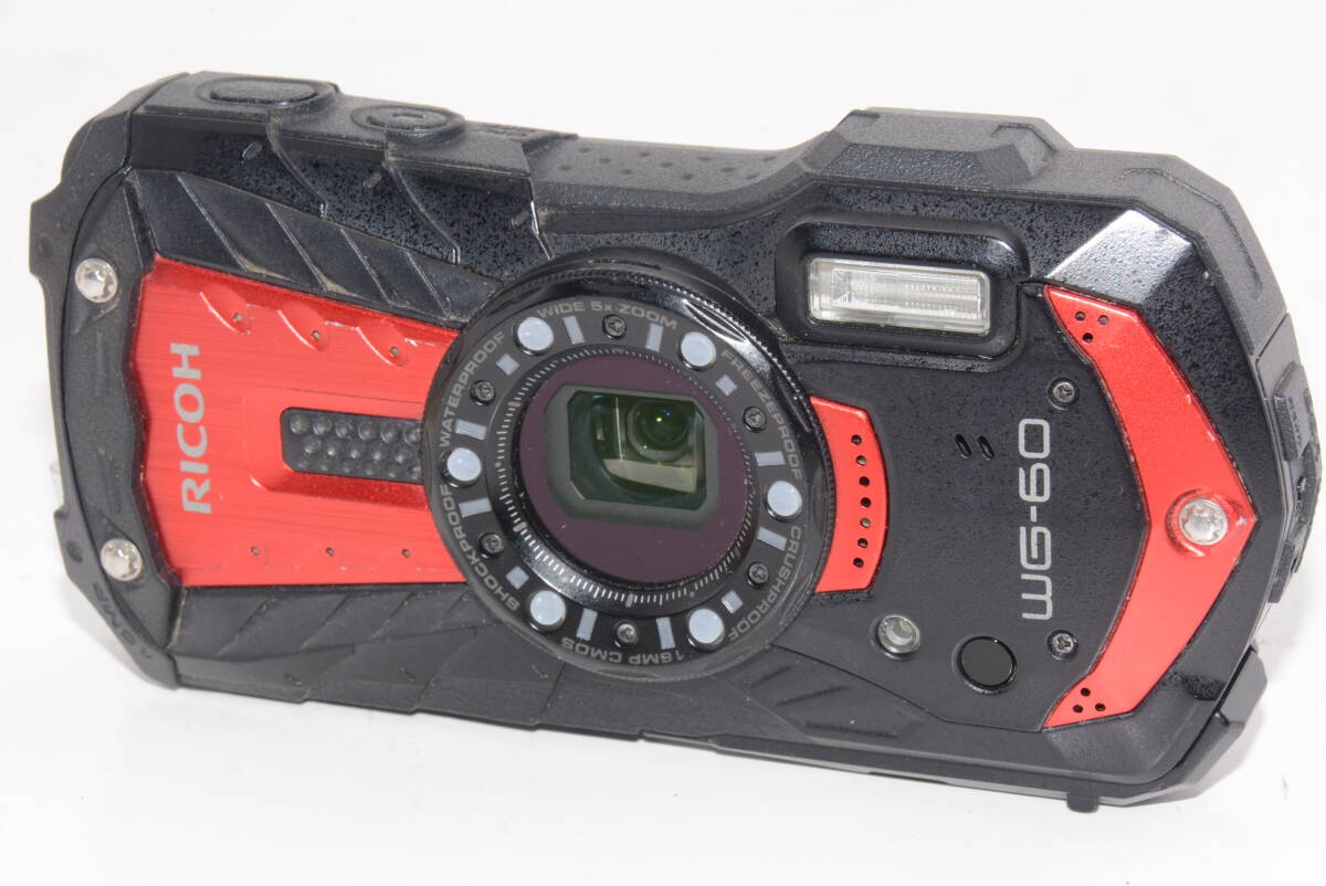 Yahoo!オークション - 【外観並級】RICOH WG-60 レッド #m8317