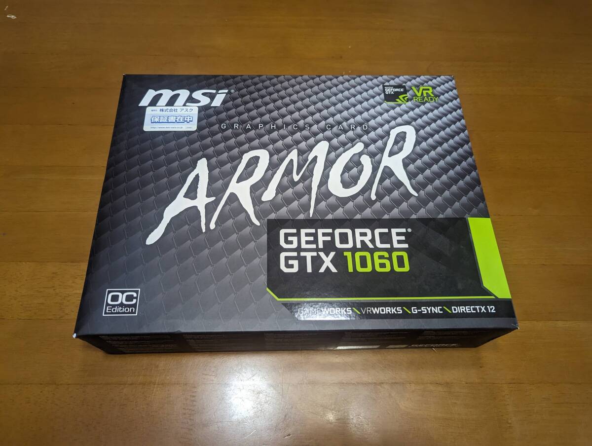 Yahoo!オークション - MSI GEFORCE GTX 1060 6GB