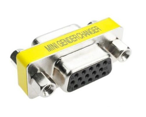 Yahoo!オークション - 【vaps_3】VGAメス-メス VGAケ-ブル延長コネクタ...